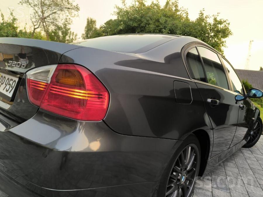 Grey BMW 320 2006 in Ludza, with an engine capacity of 2.00 L and mileage of 290 thousand km for 3950 €, photo 12 on AUTOMOTO.COM.LV