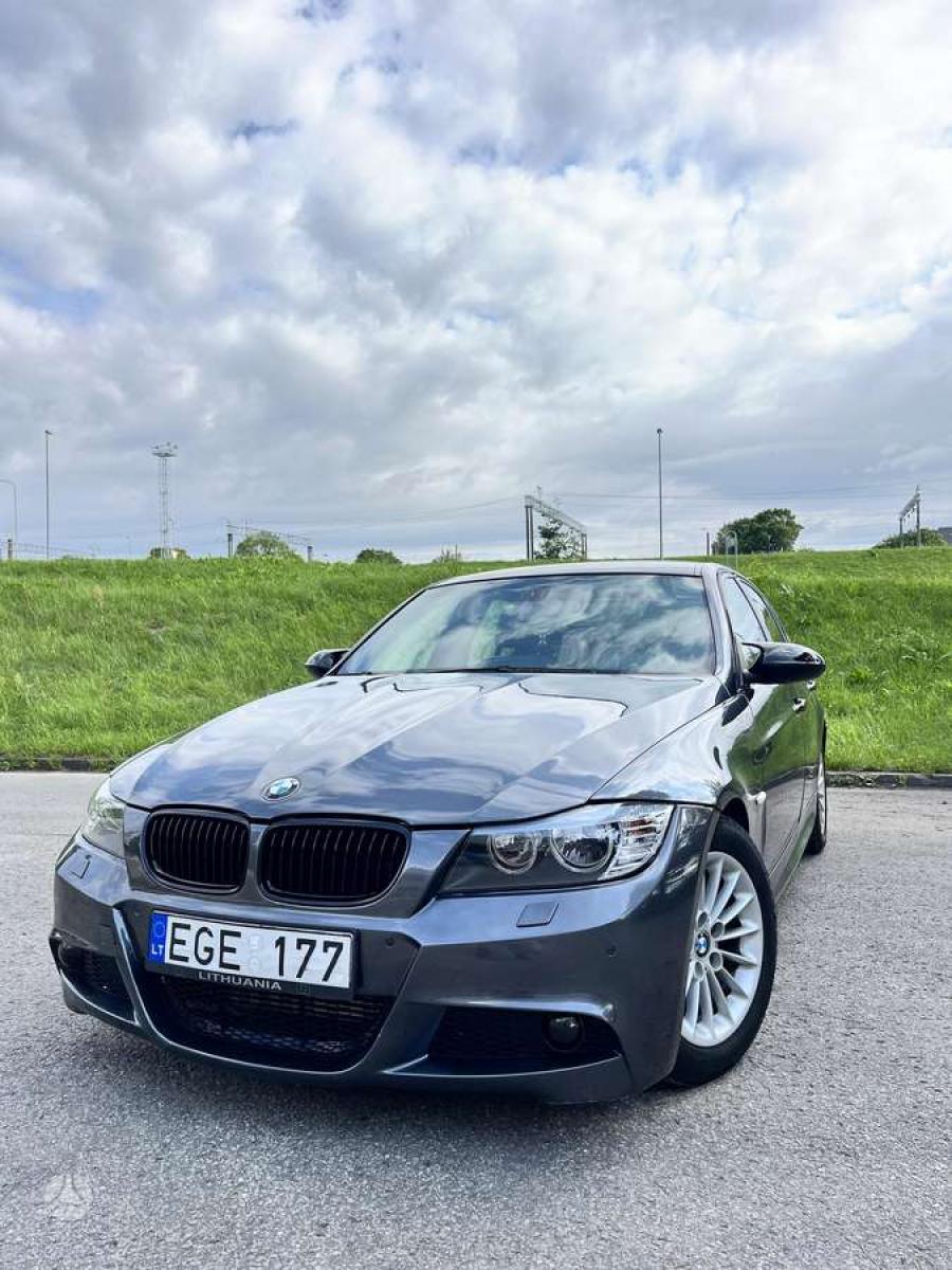 Grey BMW 320 2006 in Vilnius, with an engine capacity of 2.00 L and mileage of 390 thousand km for 3350 €, photo 1 on AUTOMOTO.COM.LV