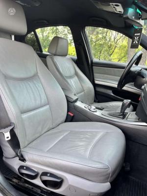 Grey BMW 320 2006 in Vilnius, with an engine capacity of 2.00 L and mileage of 390 thousand km for 3350 €, photo 10 on AUTOMOTO.COM.LV