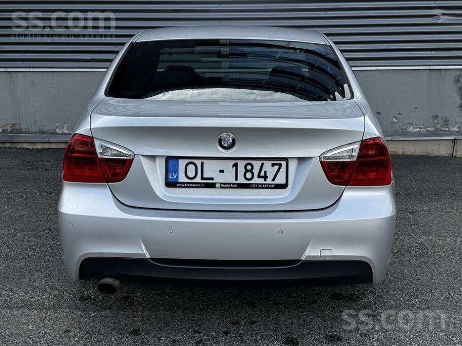 Grey BMW 320 2006 in Riga, with an engine capacity of 2.00 L and mileage of 372 thousand km for 5900 €, photo 5 on AUTOMOTO.COM.LV