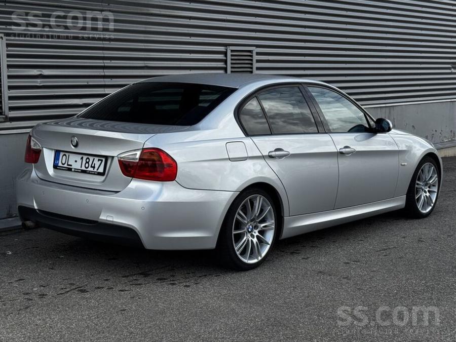 Grey BMW 320 2006 in Riga, with an engine capacity of 2.00 L and mileage of 372 thousand km for 5900 €, photo 6 on AUTOMOTO.COM.LV