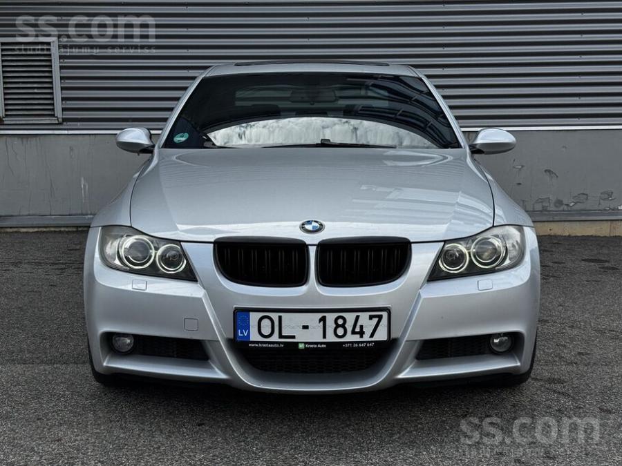 Grey BMW 320 2006 in Riga, with an engine capacity of 2.00 L and mileage of 372 thousand km for 5900 €, photo 9 on AUTOMOTO.COM.LV