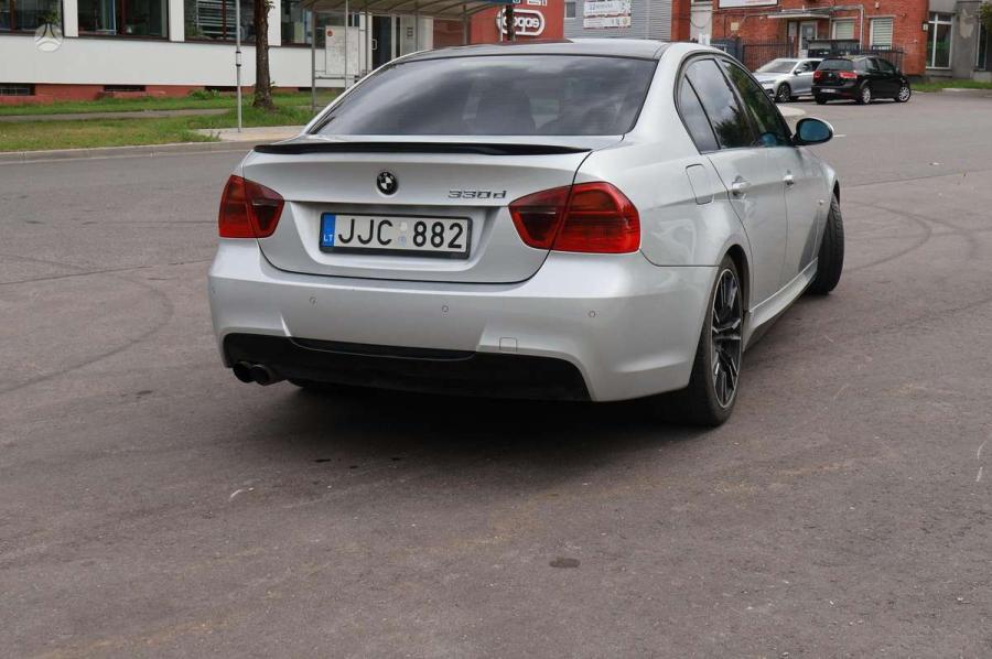 Pelēks BMW 320 2006 Viļņa, ar dzinēja tilpumu 2.00 L un nobraukumu 407 tūkst. km par 2350 €, foto 7 vietnē AUTOMOTO.COM.LV