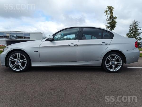 Grey BMW 320 2006 in Liepaja, with an engine capacity of 2.00 L and mileage of 333 thousand km for 3500 €, photo 7 on AUTOMOTO.COM.LV