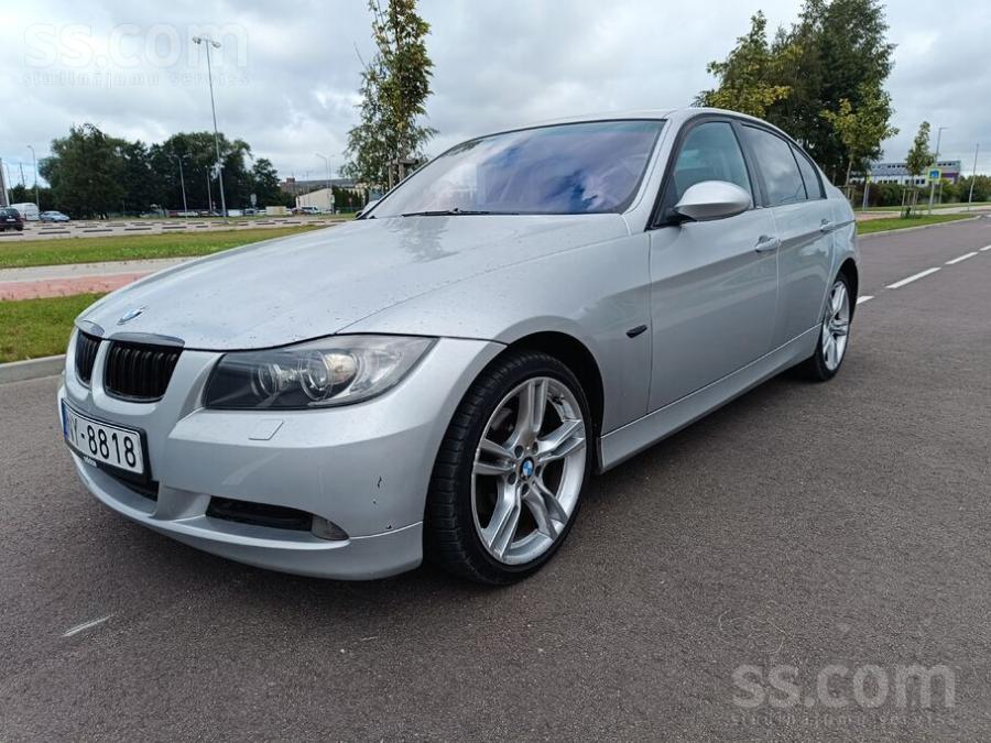 Grey BMW 320 2006 in Liepaja, with an engine capacity of 2.00 L and mileage of 333 thousand km for 3500 €, photo 9 on AUTOMOTO.COM.LV