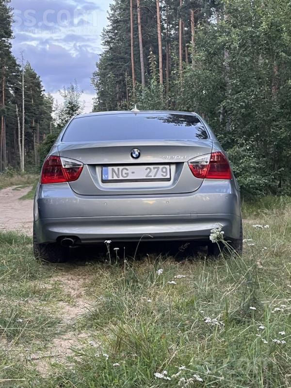 Grey BMW 320 2006 in Riga, with an engine capacity of 2.00 L and mileage of 430 thousand km for 4250 €, photo 3 on AUTOMOTO.COM.LV