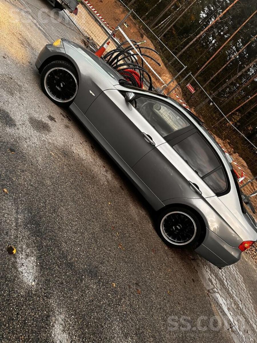 Grey BMW 320 2006 in Riga, with an engine capacity of 2.00 L and mileage of 430 thousand km for 4250 €, photo 9 on AUTOMOTO.COM.LV
