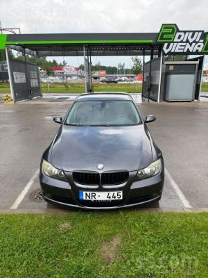 Grey BMW 320 2006 in Valmiera, with an engine capacity of 2.00 L and mileage of 298 thousand km for 3200 €, photo  on AUTOMOTO.COM.LV