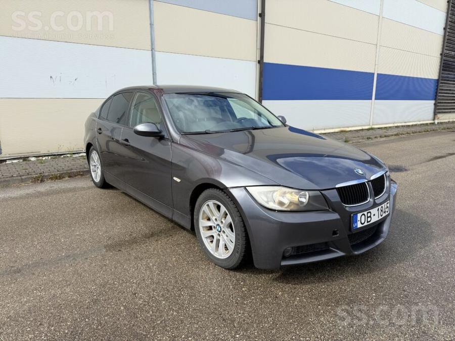 Pelēks BMW 320 2006 Tukums, ar dzinēja tilpumu 2.00 L un nobraukumu 410 tūkst. km par 3499 €, foto 1 vietnē AUTOMOTO.COM.LV