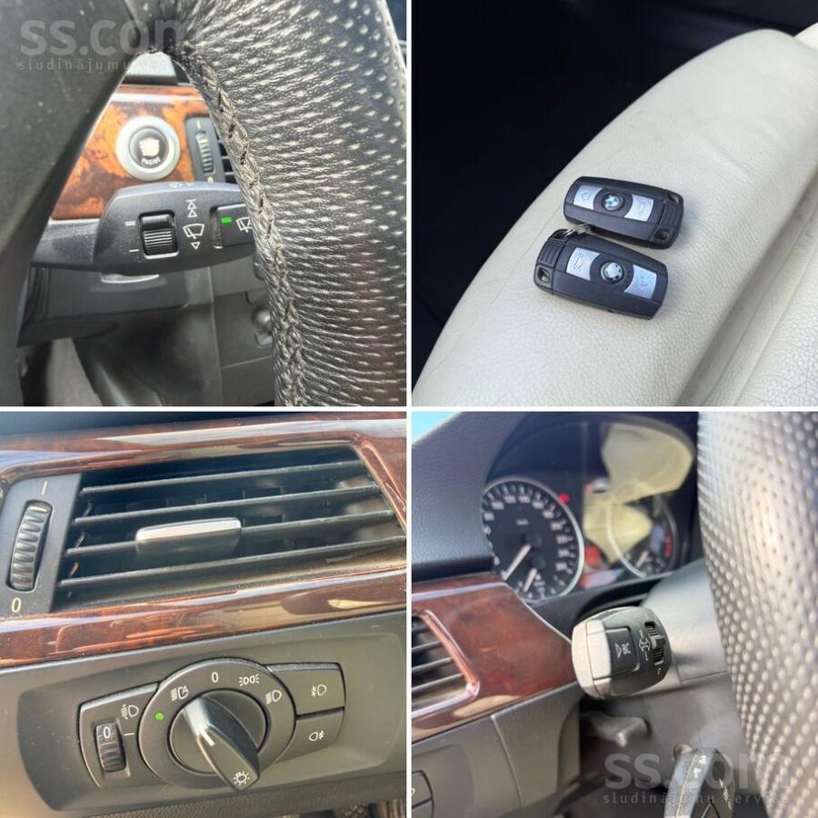 Pelēks BMW 320 2006 Tukums, ar dzinēja tilpumu 2.00 L un nobraukumu 410 tūkst. km par 3499 €, foto 13 vietnē AUTOMOTO.COM.LV