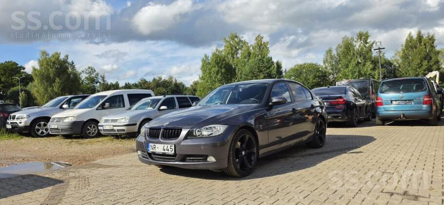 Pelēks BMW 320 2006 Valmiera, ar dzinēja tilpumu 2.00 L un nobraukumu 399 tūkst. km par 2600 €, foto 7 vietnē AUTOMOTO.COM.LV