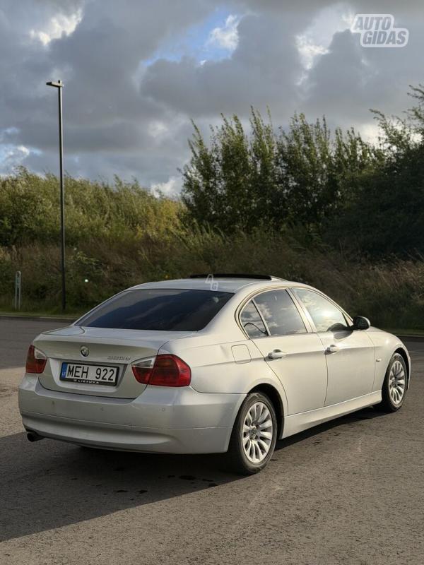 Grey BMW 320 2006 in Klaipeda, with an engine capacity of 2.00 L and mileage of 450 thousand km for 2450 €, photo 6 on AUTOMOTO.COM.LV