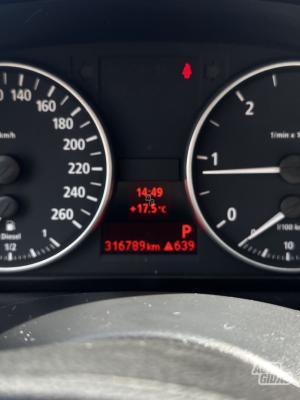 Grey BMW 320 2006 in Kaunas, with an engine capacity of 2.00 L and mileage of 317 thousand km for 3000 €, photo 14 on AUTOMOTO.COM.LV