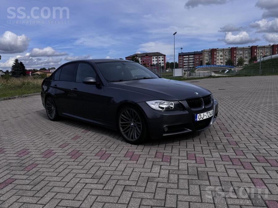 Grey BMW 320 2006 in Valmiera, with an engine capacity of 2.00 L and mileage of 307 thousand km for 4000 €, photo 1 on AUTOMOTO.COM.LV