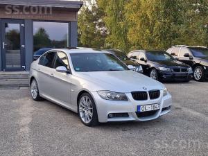 Grey BMW 320 2006 in Valmiera, with an engine capacity of 2.00 L and mileage of 372 thousand km for 4300 €, photo  on AUTOMOTO.COM.LV