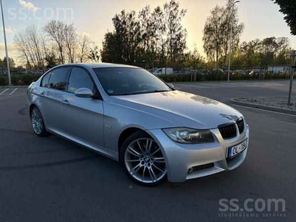 Grey BMW 320 2006 in Riga, with an engine capacity of 2.00 L and mileage of 0 thousand km for 5490 €, photo 1 on AUTOMOTO.COM.LV