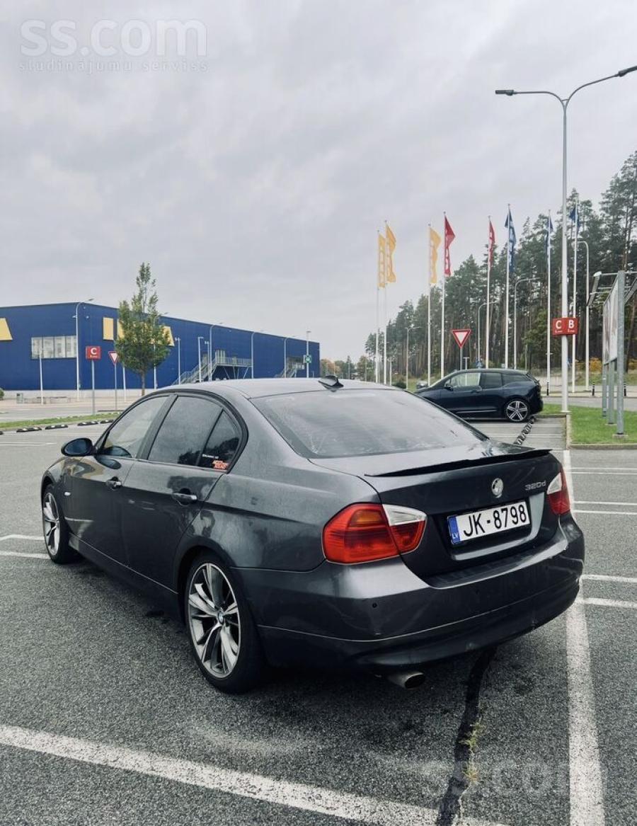 Pelēks BMW 320 2006 Rīga, ar dzinēja tilpumu 2.00 L un nobraukumu 319 tūkst. km par 3700 €, foto 6 vietnē AUTOMOTO.COM.LV