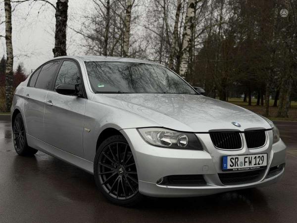 Grey BMW 320 2007 in Rokiskis, with an engine capacity of 2.00 L and mileage of 236 thousand km for 3450 €, photo 4 on AUTOMOTO.COM.LV