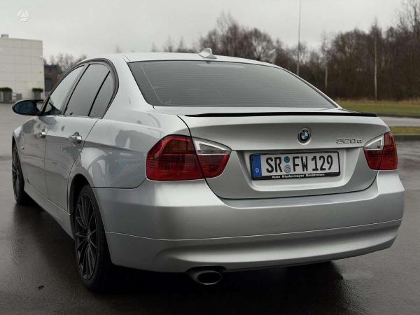 Grey BMW 320 2007 in Rokiskis, with an engine capacity of 2.00 L and mileage of 236 thousand km for 3450 €, photo 7 on AUTOMOTO.COM.LV