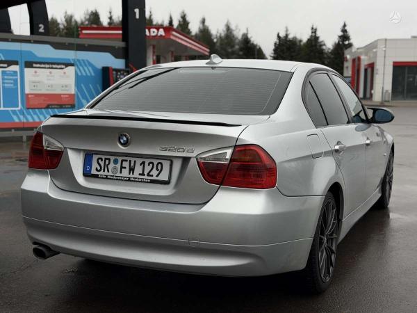 Grey BMW 320 2007 in Rokiskis, with an engine capacity of 2.00 L and mileage of 236 thousand km for 3450 €, photo 8 on AUTOMOTO.COM.LV