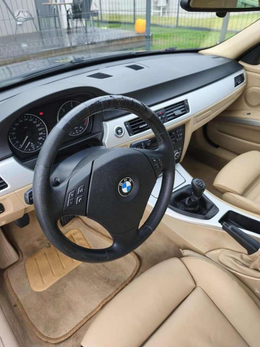 Pelēks BMW 320 2007 Kauņa, ar dzinēja tilpumu 2.00 L un nobraukumu 262 tūkst. km par 2380 €, foto 8 vietnē AUTOMOTO.COM.LV