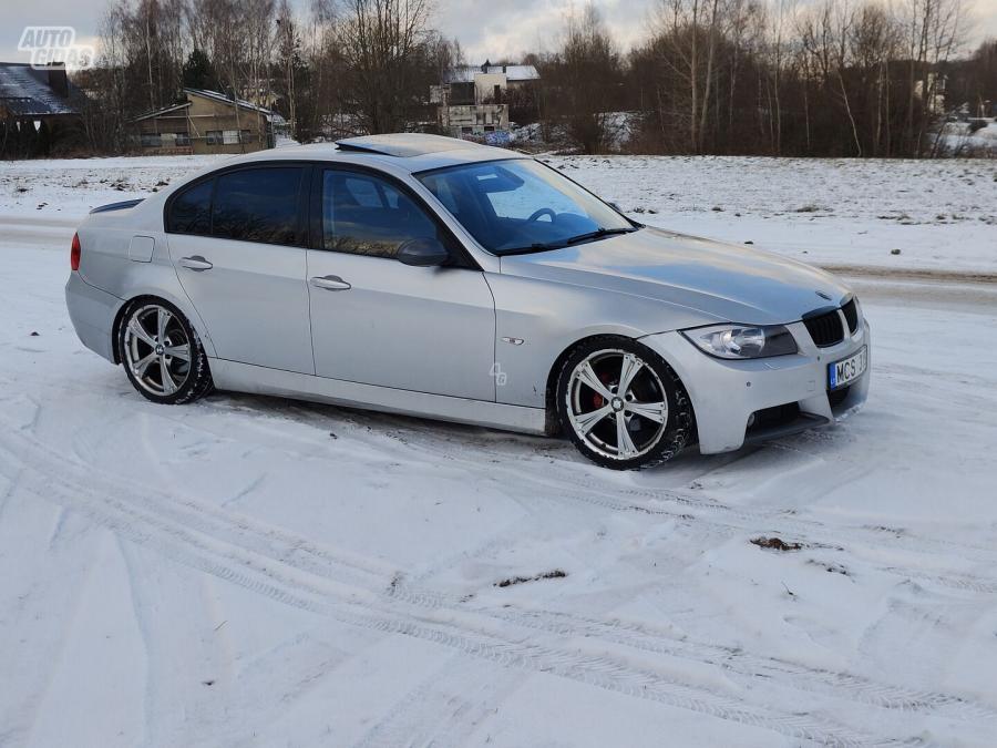 Grey BMW 320 2007 in Vilnius, with an engine capacity of 2.00 L and mileage of 392 thousand km for 2250 €, photo 5 on AUTOMOTO.COM.LV