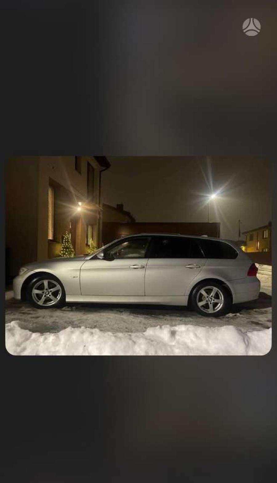 Grey BMW 320 2007 in Kaunas, with an engine capacity of 2.00 L and mileage of 400 thousand km for 2400 €, photo 3 on AUTOMOTO.COM.LV