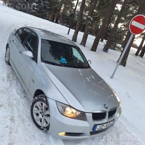 Grey BMW 320 2007 in Ventspils, with an engine capacity of 2.00 L and mileage of 432 thousand km for 2600 €, photo 3 on AUTOMOTO.COM.LV