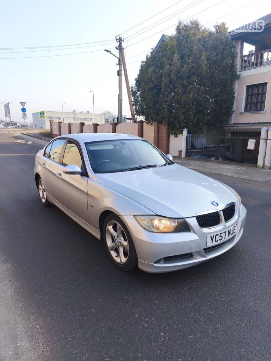 Pelēks BMW 320 2007 Kauņa, ar dzinēja tilpumu 2.00 L un nobraukumu 163 tūkst. km par 1250 €, foto 1 vietnē AUTOMOTO.COM.LV