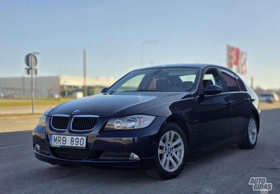 Pelēks BMW 320 2007 Panevēža, ar dzinēja tilpumu 2.00 L un nobraukumu 4 tūkst. km par 1990 €, foto 6 vietnē AUTOMOTO.COM.LV