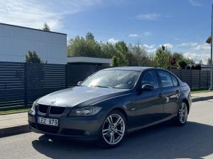 Grey BMW 320 2007 in Vilnius, with an engine capacity of 2.00 L and mileage of 203 thousand km for 2500 €, photo  on AUTOMOTO.COM.LV