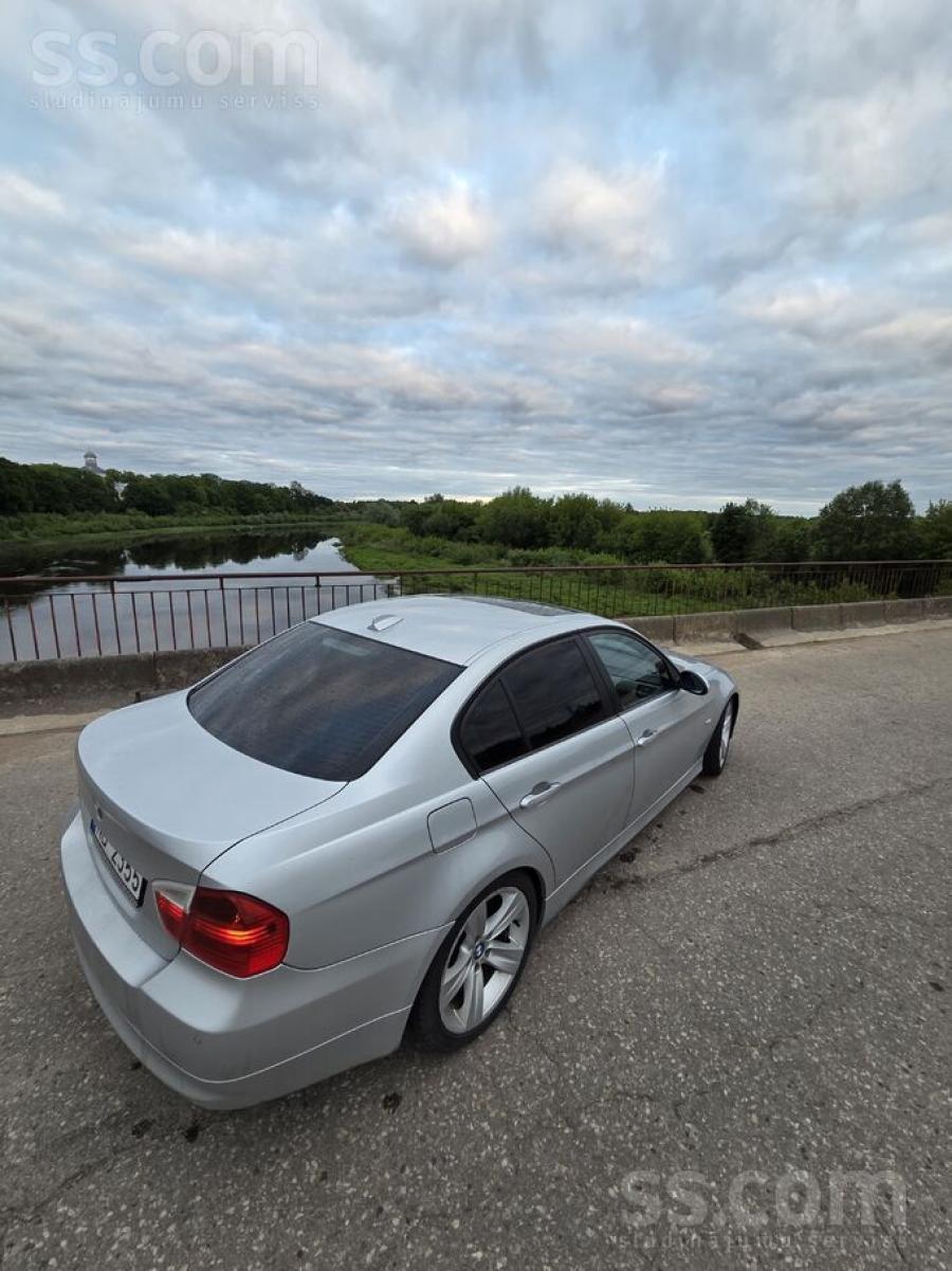 Pelēks BMW 320 2007 Jēkabpils, ar dzinēja tilpumu 2.00 L un nobraukumu 319 tūkst. km par 4000 €, foto 5 vietnē AUTOMOTO.COM.LV