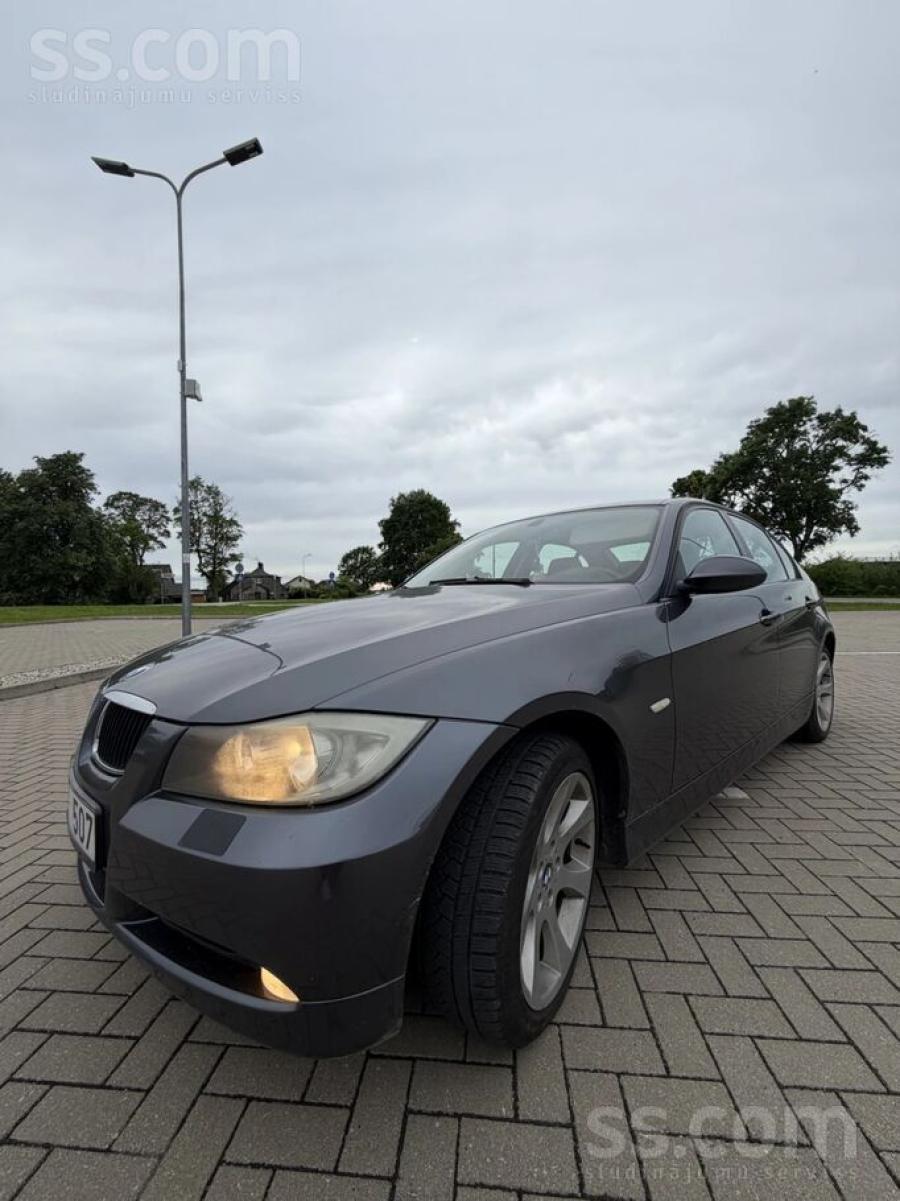Grey BMW 320 2007 in Riga, with an engine capacity of 2.00 L and mileage of 337 thousand km for 3000 €, photo 6 on AUTOMOTO.COM.LV