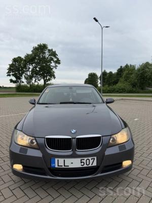 Grey BMW 320 2007 in Riga, with an engine capacity of 2.00 L and mileage of 337 thousand km for 3000 €, photo 7 on AUTOMOTO.COM.LV