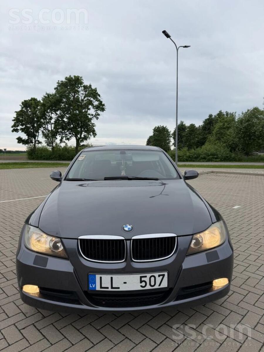 Grey BMW 320 2007 in Riga, with an engine capacity of 2.00 L and mileage of 337 thousand km for 3000 €, photo 7 on AUTOMOTO.COM.LV