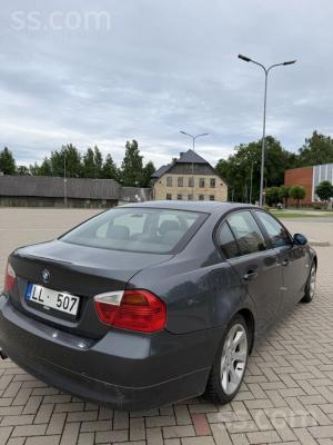 Grey BMW 320 2007 in Riga, with an engine capacity of 2.00 L and mileage of 337 thousand km for 3000 €, photo 9 on AUTOMOTO.COM.LV