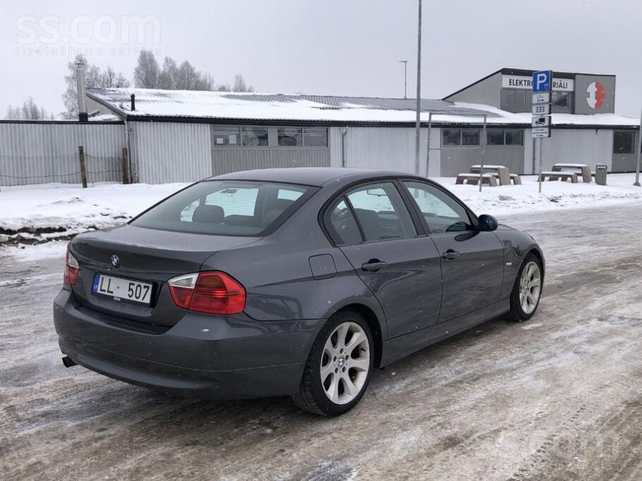 Pelēks BMW 320 2007 Cēsis, ar dzinēja tilpumu 2.00 L un nobraukumu 0 tūkst. km par 3900 €, foto 1 vietnē AUTOMOTO.COM.LV