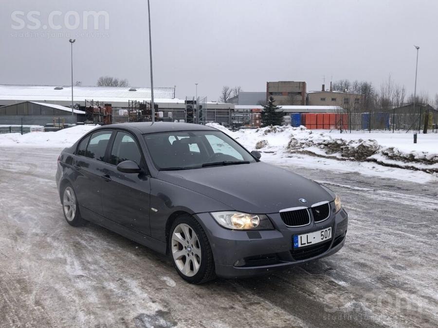 Pelēks BMW 320 2007 Cēsis, ar dzinēja tilpumu 2.00 L un nobraukumu 0 tūkst. km par 3900 €, foto 5 vietnē AUTOMOTO.COM.LV