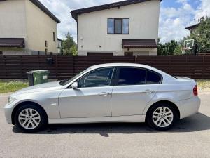 Pelēks BMW 320 2007 Viļņa, ar dzinēja tilpumu 2.00 L un nobraukumu 350 tūkst. km par 3300 €, foto 3 vietnē AUTOMOTO.COM.LV