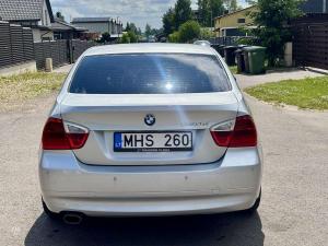 Pelēks BMW 320 2007 Viļņa, ar dzinēja tilpumu 2.00 L un nobraukumu 350 tūkst. km par 3300 €, foto 5 vietnē AUTOMOTO.COM.LV