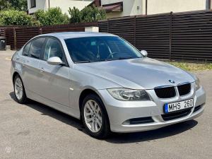 Pelēks BMW 320 2007 Viļņa, ar dzinēja tilpumu 2.00 L un nobraukumu 350 tūkst. km par 3300 €, foto 8 vietnē AUTOMOTO.COM.LV