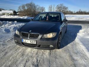 Grey BMW 320 2007 in Grobiņa, with an engine capacity of 2.00 L and mileage of 320 thousand km for 3500 €, photo 3 on AUTOMOTO.COM.LV