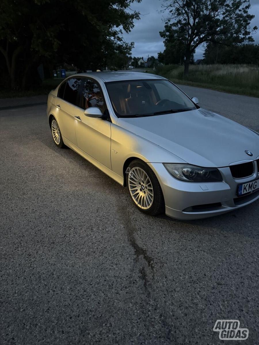 Grey BMW 320 2007 in Vilkaviskis, with an engine capacity of 2.00 L and mileage of 321 thousand km for 3250 €, photo 4 on AUTOMOTO.COM.LV