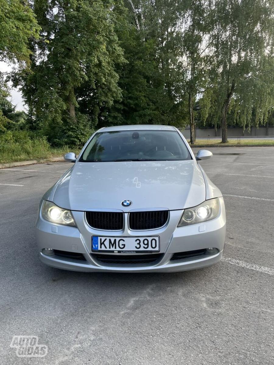 Grey BMW 320 2007 in Vilkaviskis, with an engine capacity of 2.00 L and mileage of 321 thousand km for 3250 €, photo 9 on AUTOMOTO.COM.LV
