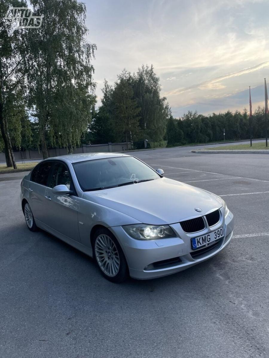 Grey BMW 320 2007 in Vilkaviskis, with an engine capacity of 2.00 L and mileage of 321 thousand km for 3250 €, photo 10 on AUTOMOTO.COM.LV