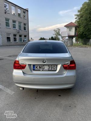Grey BMW 320 2007 in Vilkaviskis, with an engine capacity of 2.00 L and mileage of 321 thousand km for 3250 €, photo 13 on AUTOMOTO.COM.LV