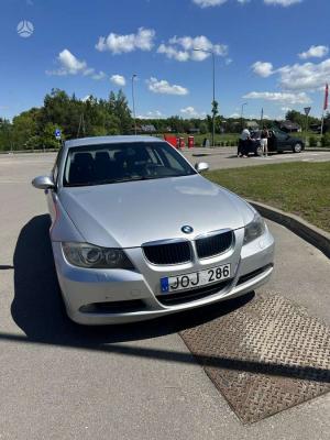 Grey BMW 320 2007 in Vilnius, with an engine capacity of 2.00 L and mileage of 328 thousand km for 2300 €, photo 3 on AUTOMOTO.COM.LV
