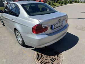 Grey BMW 320 2007 in Vilnius, with an engine capacity of 2.00 L and mileage of 328 thousand km for 2300 €, photo 6 on AUTOMOTO.COM.LV