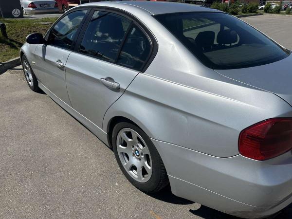 Pelēks BMW 320 2007 Viļņa, ar dzinēja tilpumu 2.00 L un nobraukumu 328 tūkst. km par 2300 €, foto 6 vietnē AUTOMOTO.COM.LV