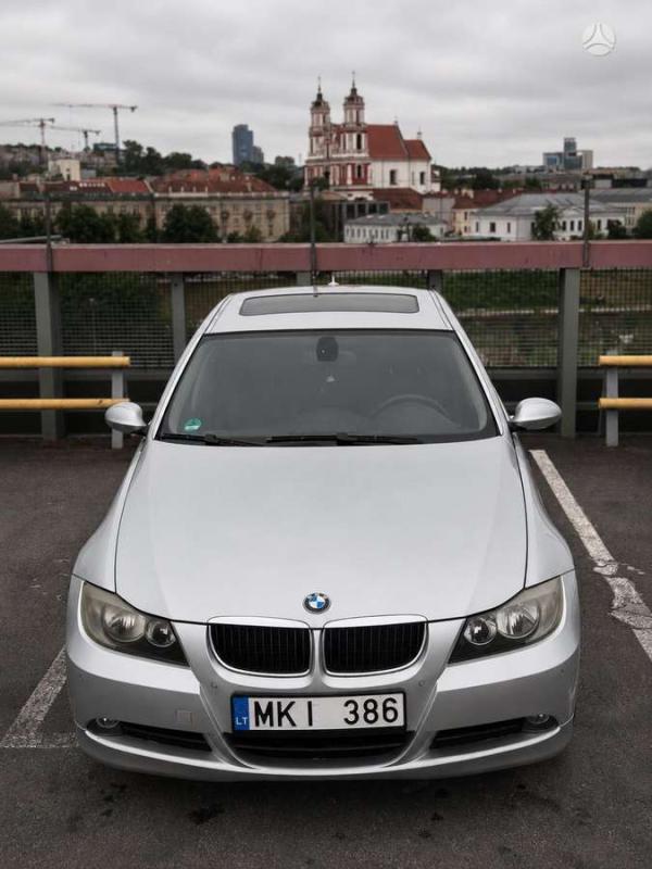 Pelēks BMW 320 2007 Viļņa, ar dzinēja tilpumu 2.00 L un nobraukumu 233 tūkst. km par 4250 €, foto 9 vietnē AUTOMOTO.COM.LV